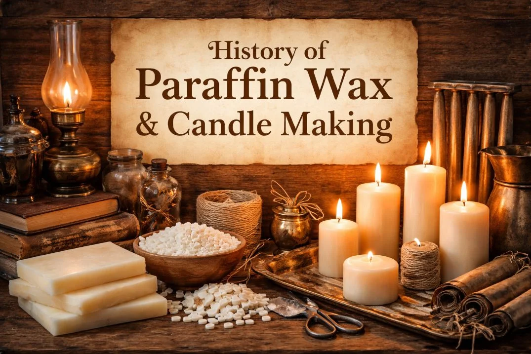 History of Candle & Paraffin Wax Making Explained