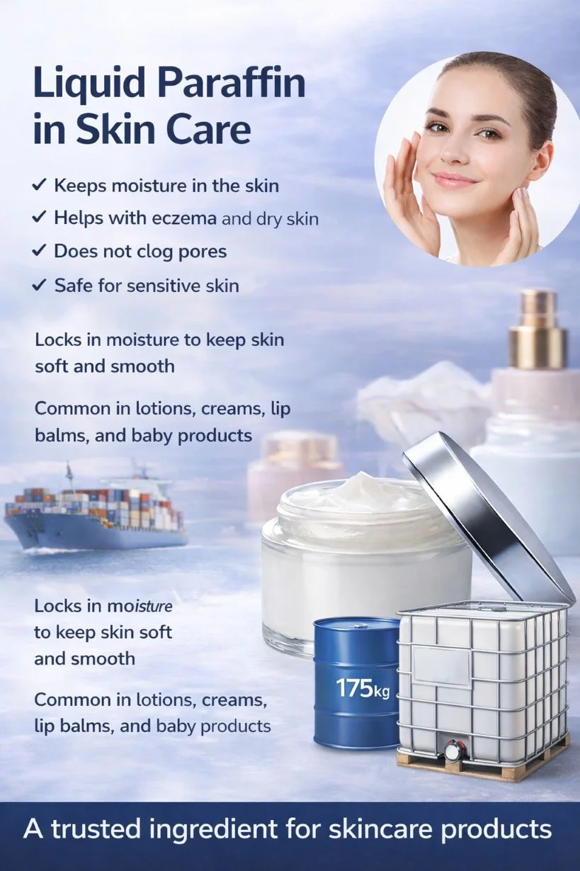 Liquid Paraffin for Skin Care | supplier, Uses & Safety